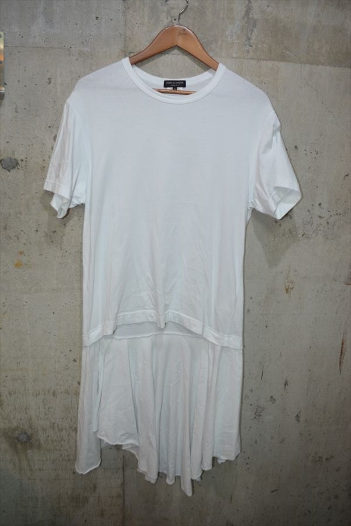 コムデ ギャルソン オム プリュス COMMEdesGARCONS HOMME PLUS ロング丈 Tシャツ M AD2019 PE-T009 ...