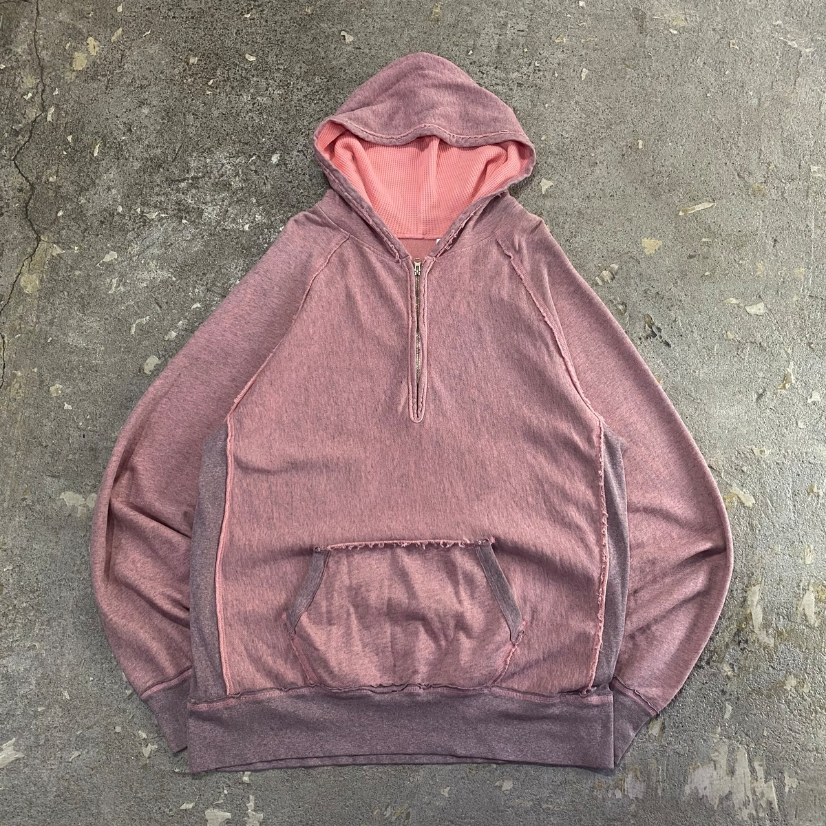 00s THE GREAT CHINA WALL in side out design half zip hoodie【仙台店】 | What ...