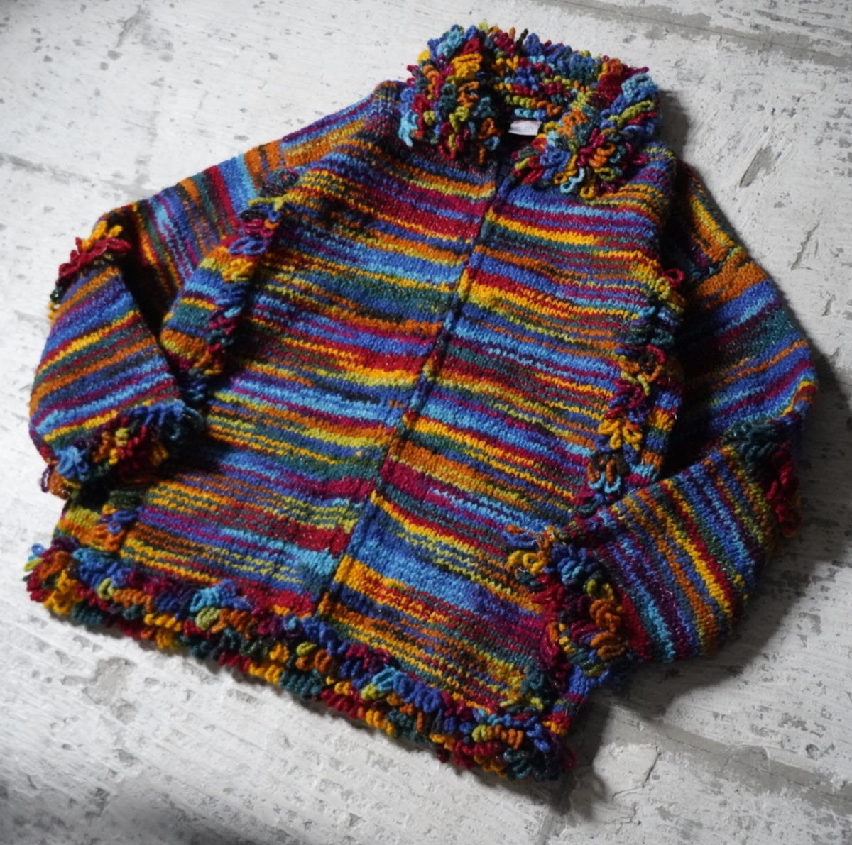 hand made in ecuador loop sweater | Restairs