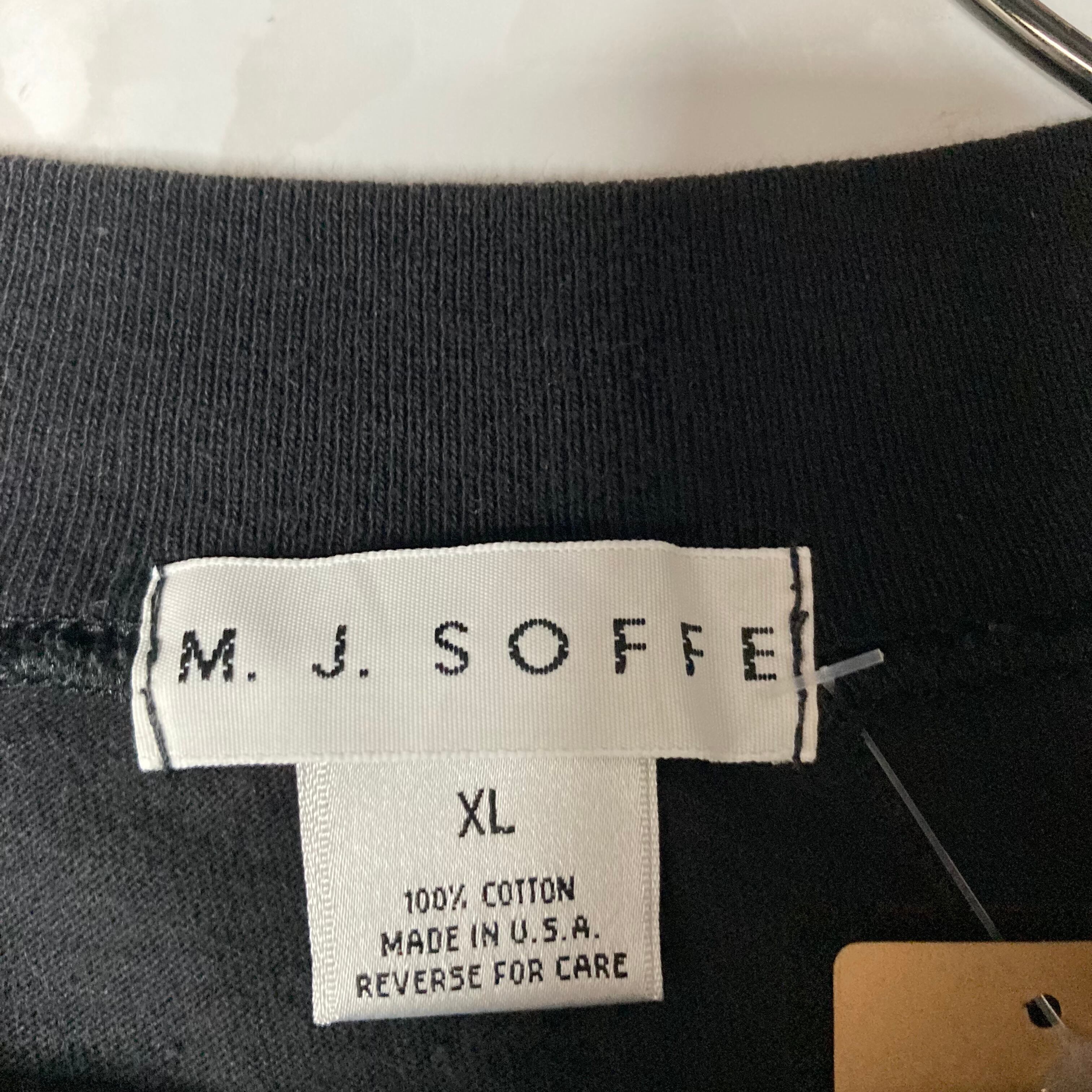 【Made in USA】M.J.SOFFE 長袖Tシャツ XL 刺繍 コットン100% | 古着屋OLDGREEN