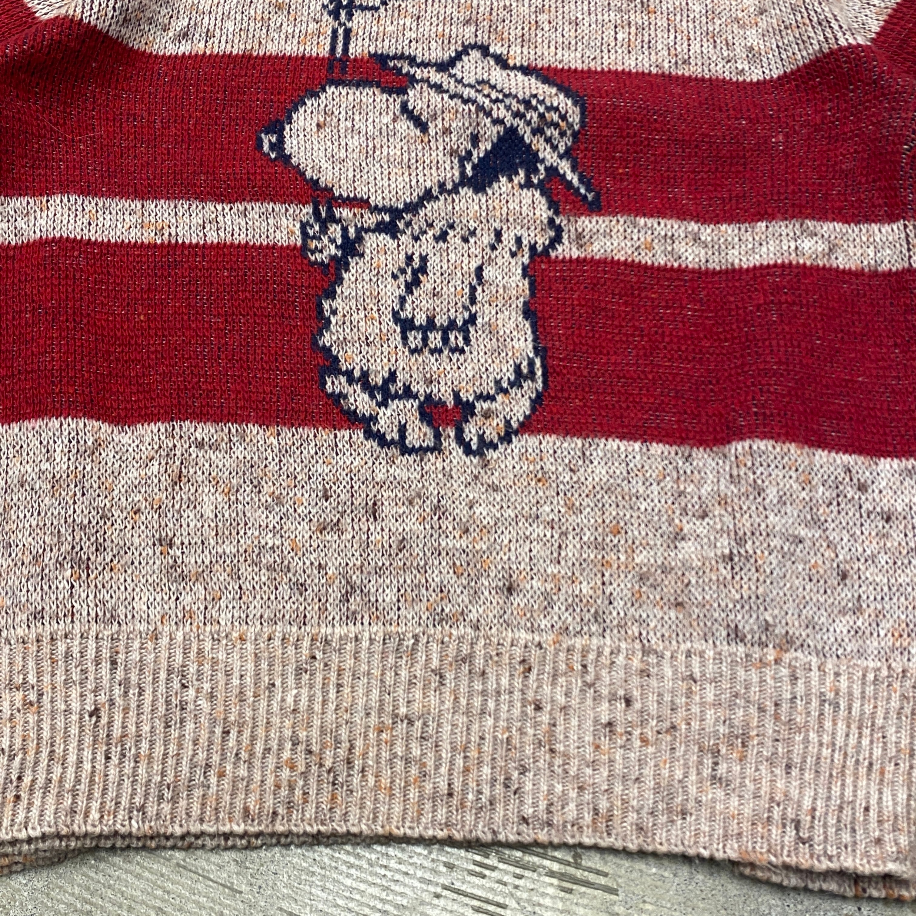 1970's ARROW SNOOPY KNIT SWEATER | safarionline
