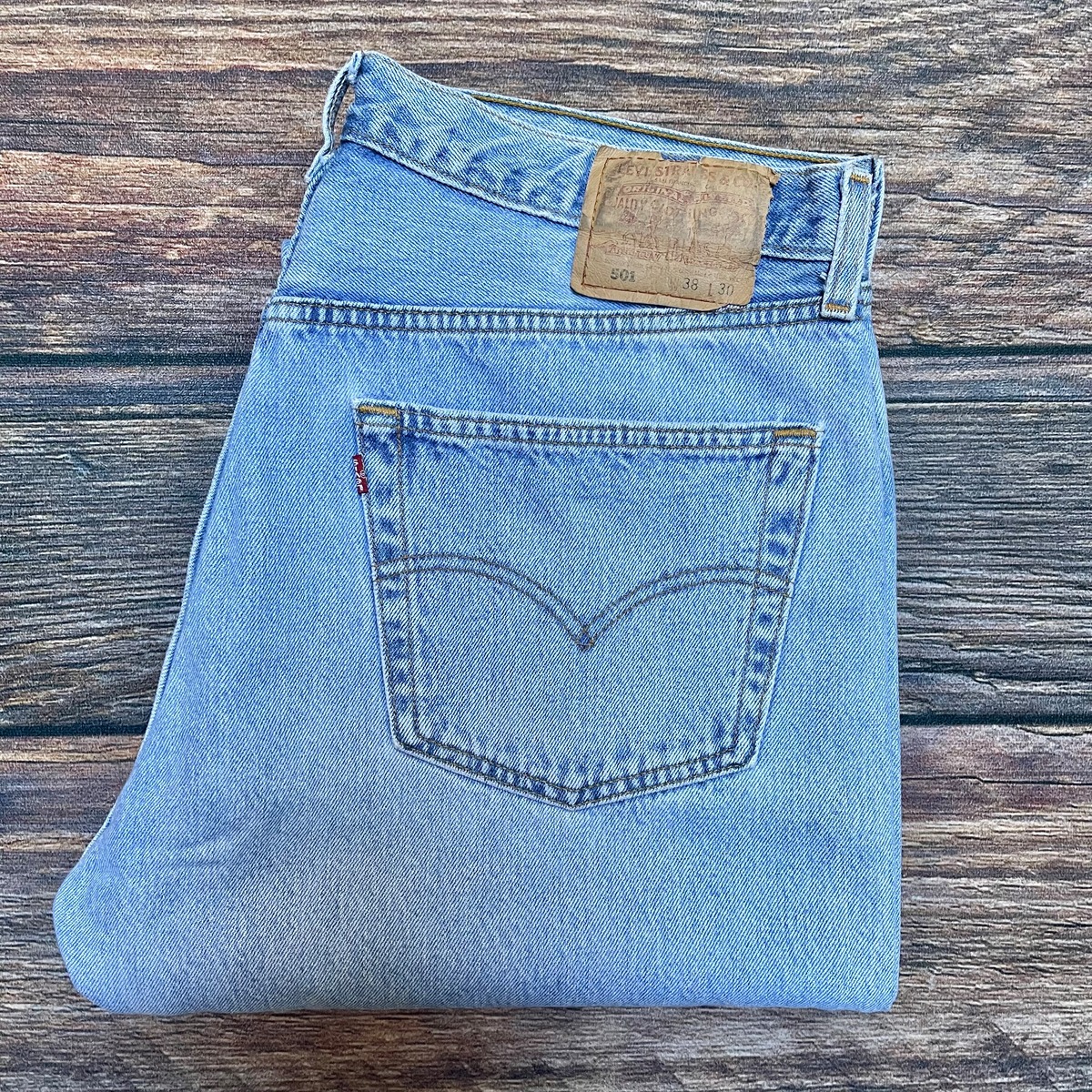 90‘s USA製 Levi’s リーバイス501 デニムパンツ W38L30 | 古着屋DIGDIG