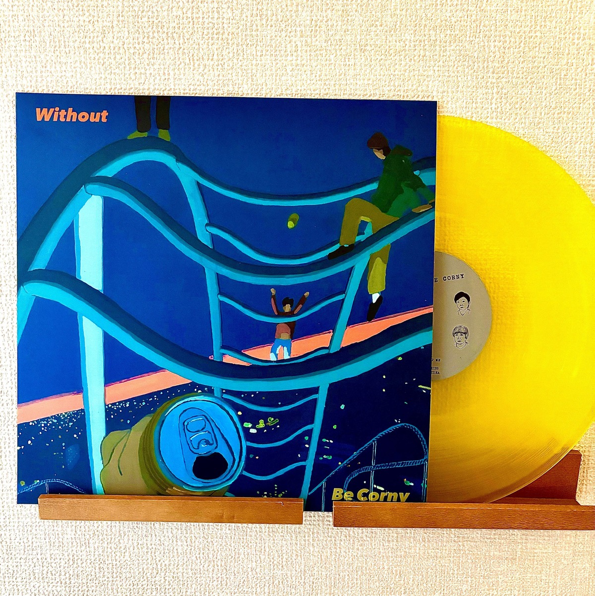 1st FULL ALBUM "Be Corny" (LP) | without