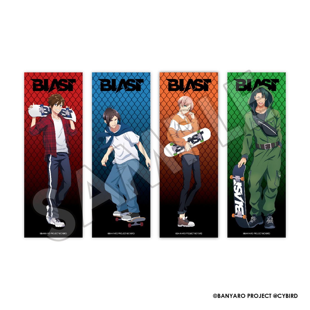 【セット商品】BLAST タペストリーセット | バンドやろうぜ！期間限定ONLINE SHOP