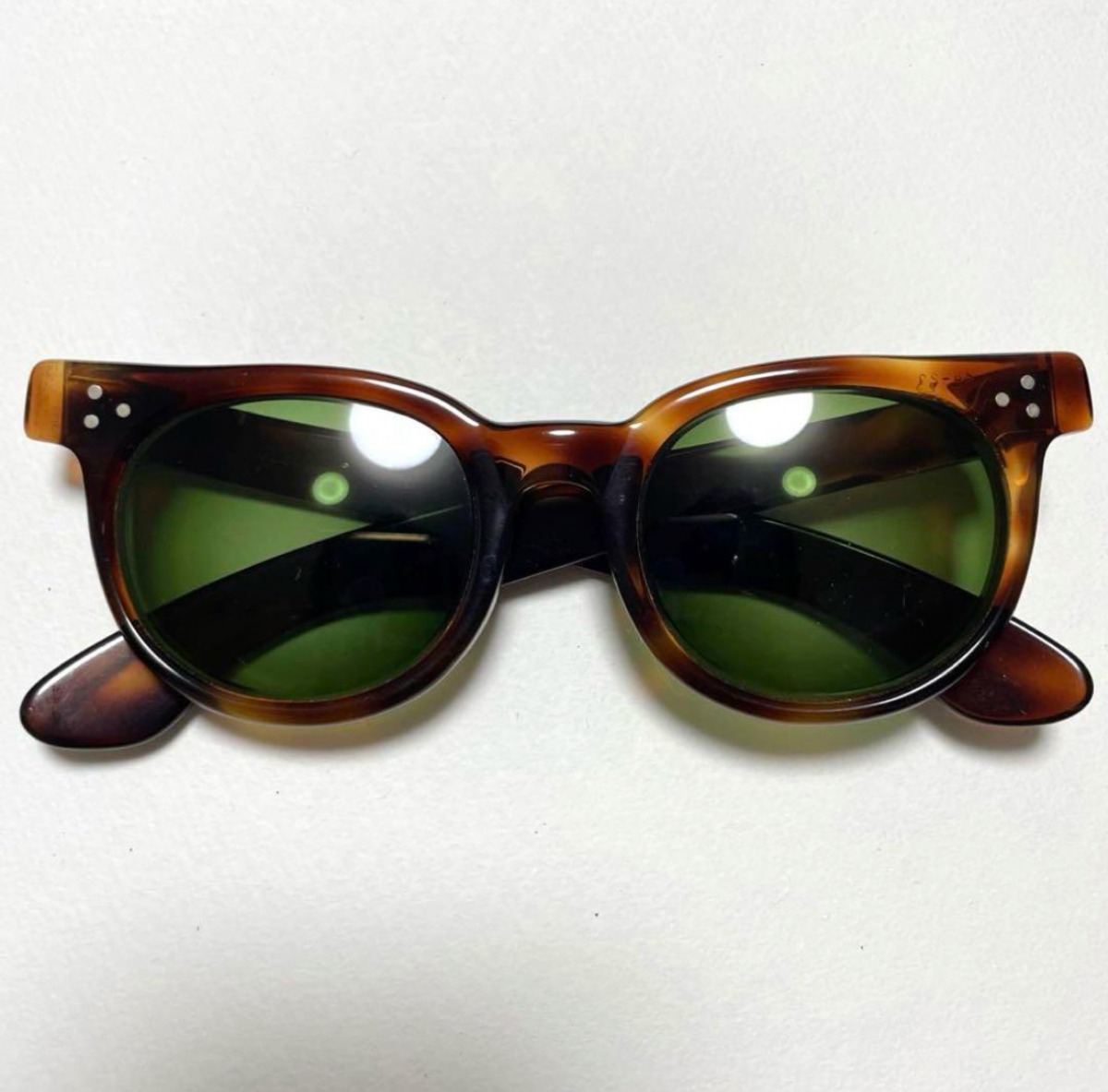 希少 50’s FDR GRACELINE アンバー 鼈甲 メガネ ビンテージ | UC TRADING