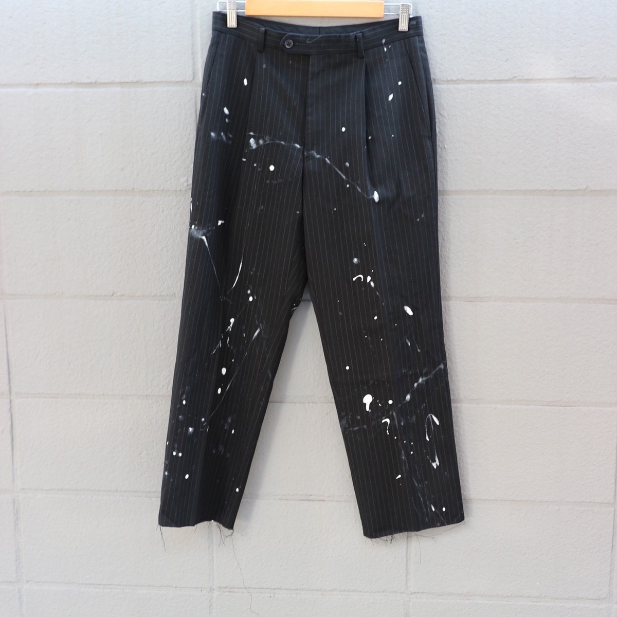 CUTOFF PAINT SLACKS | 古着屋 ABIDE【Vintage&Used】