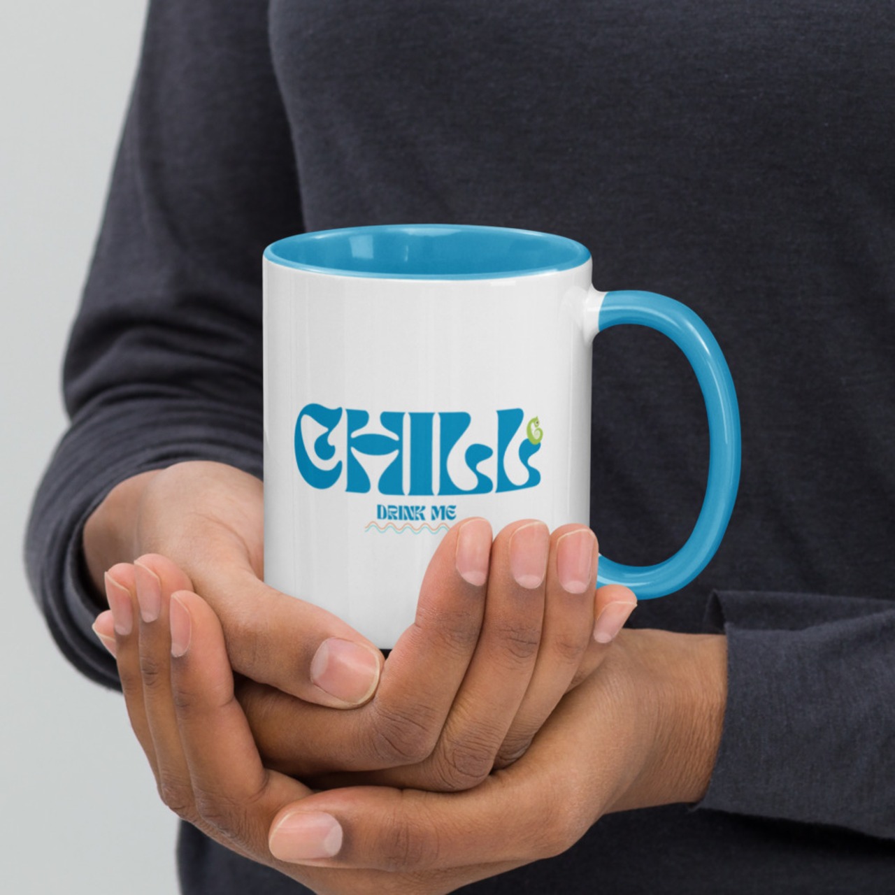 Chameleon Society Mug -Chill- Light Blue | Chameleon Society