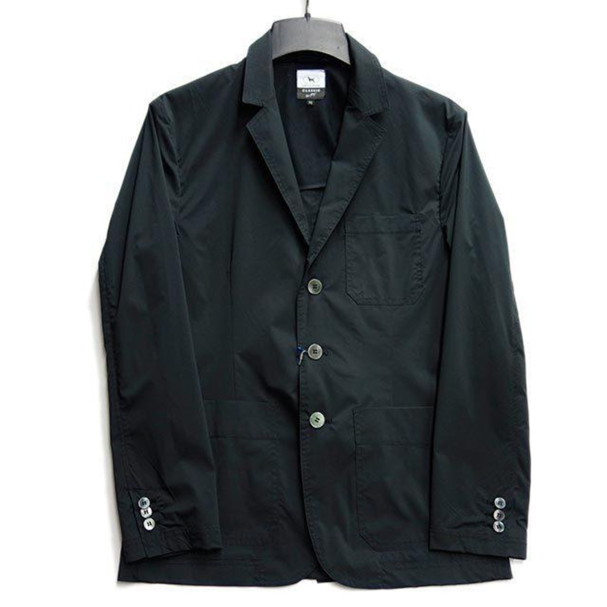メンズ ジャケット KEN COLLECTION CLASSIC ケンコレクション ブラック おしゃれ 軽量 ストレッチ 日本製 | HBD ...