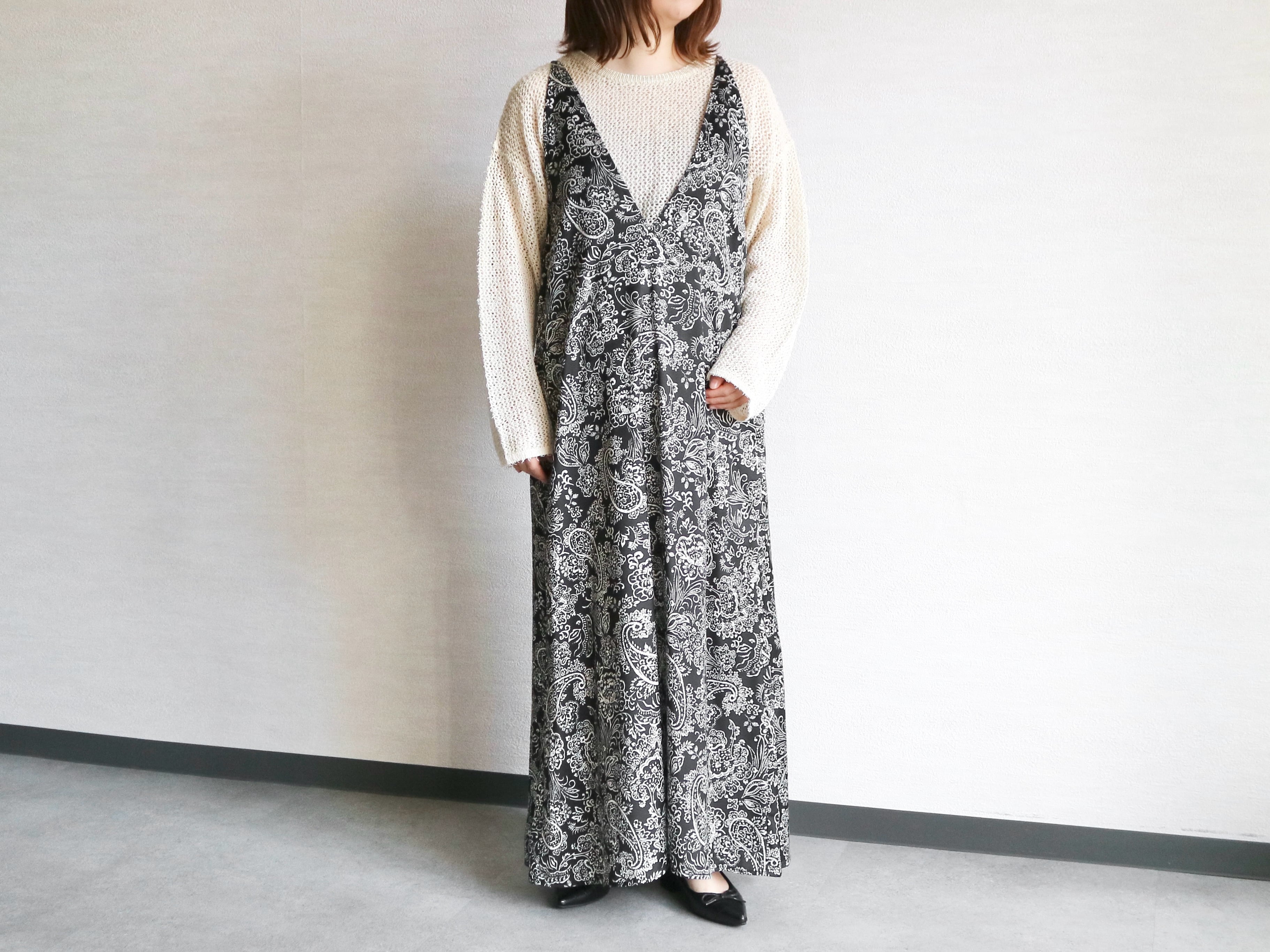 CHIGNON シニヨン】PAISLEY CAMISOLE ONE PIECE ペイズリー CHIGNON シニヨン】PAISLEY CAMISOLE ONE PIECE ペイズリー