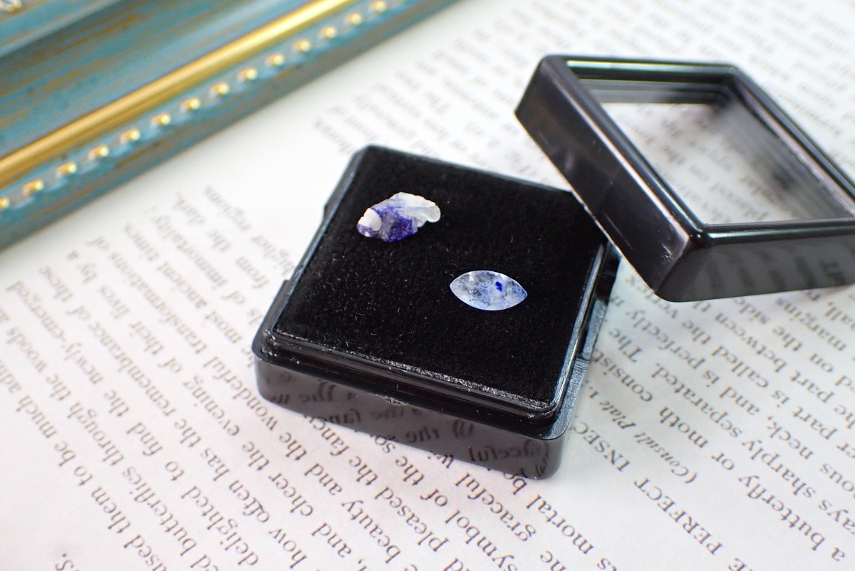 【原石セット】ラズライトインソーダライト 0.22ct/0.44ct [C6‐653] | differencee(ディファレンシー)