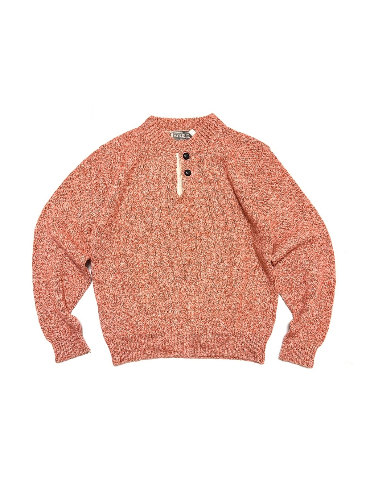 80-90's ROTHCO Pale_Red_Melange Wide_Body KN | ETRAK