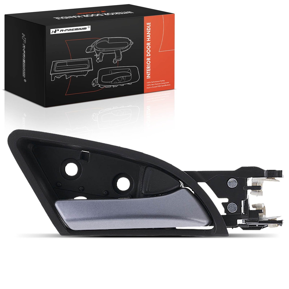 ホンダアコード2008-2012、Accord Crosstour 2010-2011、シルバーレバーを備えたグレーハウジング、＃72120-TA5-A02ZBと互換性のあるA-PREMIUM ...