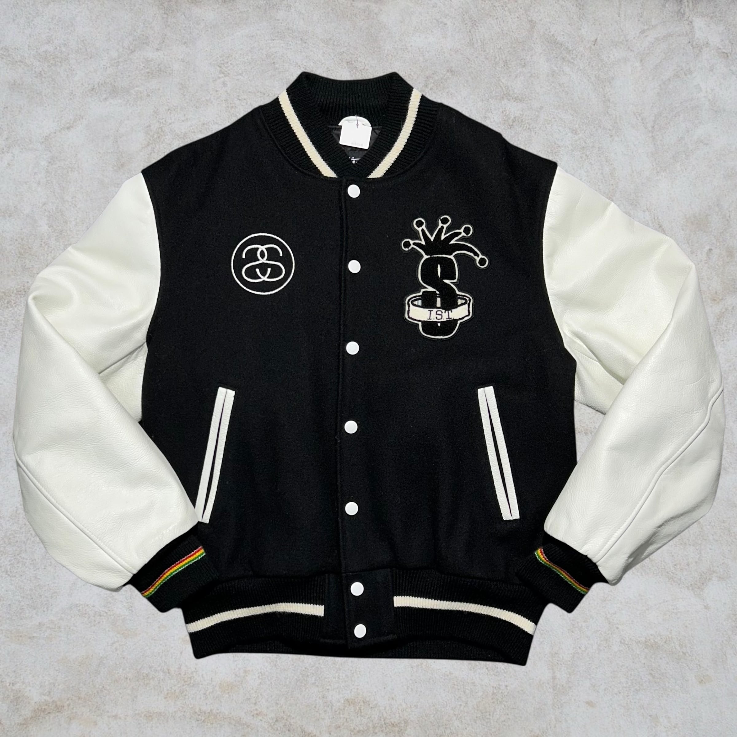 【Special!!】00’s old stussy Varsity Jacket ”スタジャン” ”I.S.T.” ”2008年”【高円寺 ...
