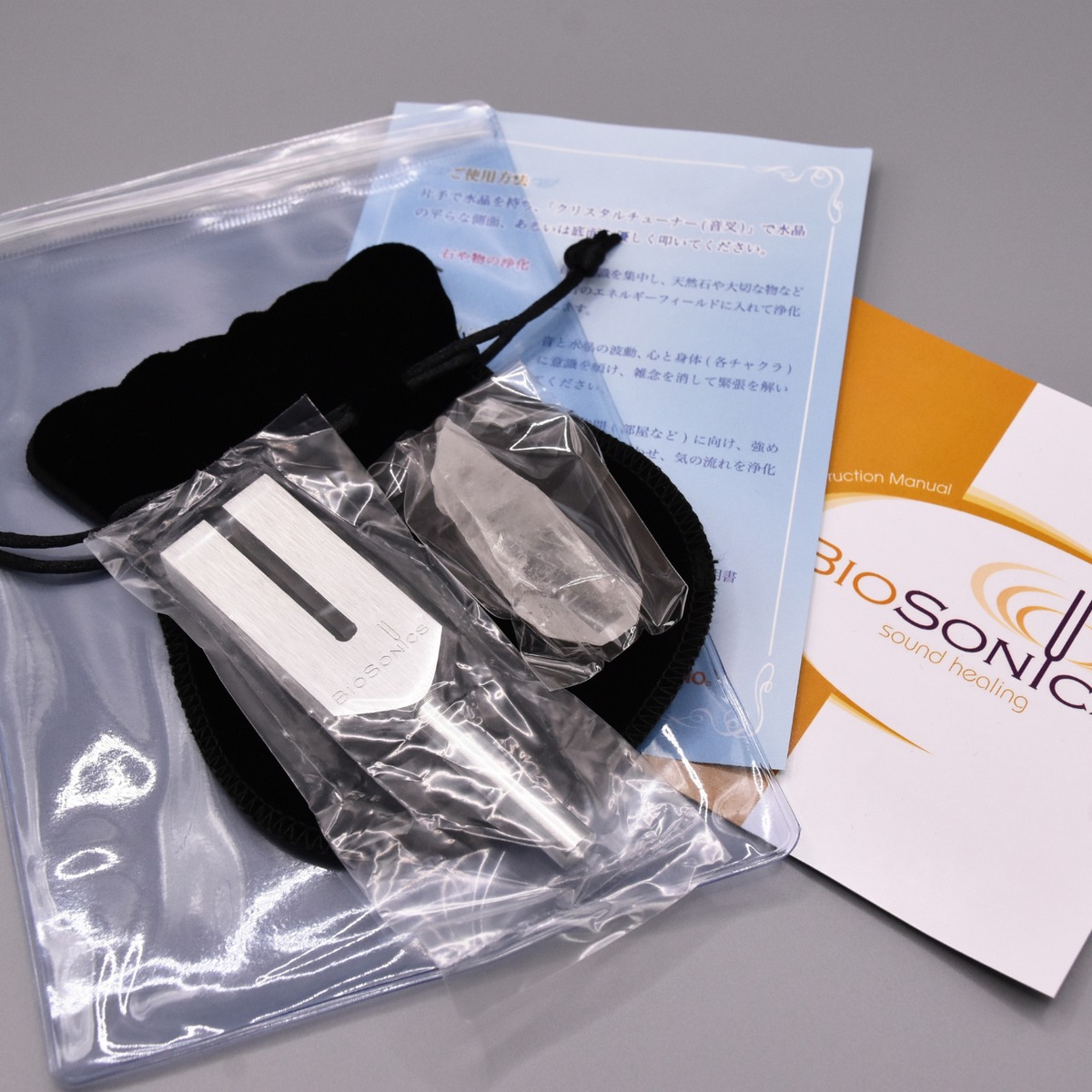 【BIOSONICS正規品】クリスタルチューナー＋水晶ポイント | Ka lewa stone