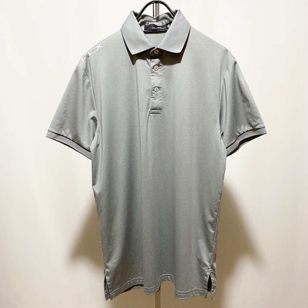 RLX "Pro Fit" Performance Golf Polo Shirt Gray | IDLS Online
