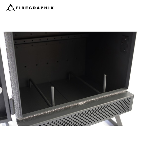 ＜FG038＞BLISS-mini セット(本体+オーバーレイチムニー80+遮熱板+ソフトコンテナS) | FIREGRAPHIX