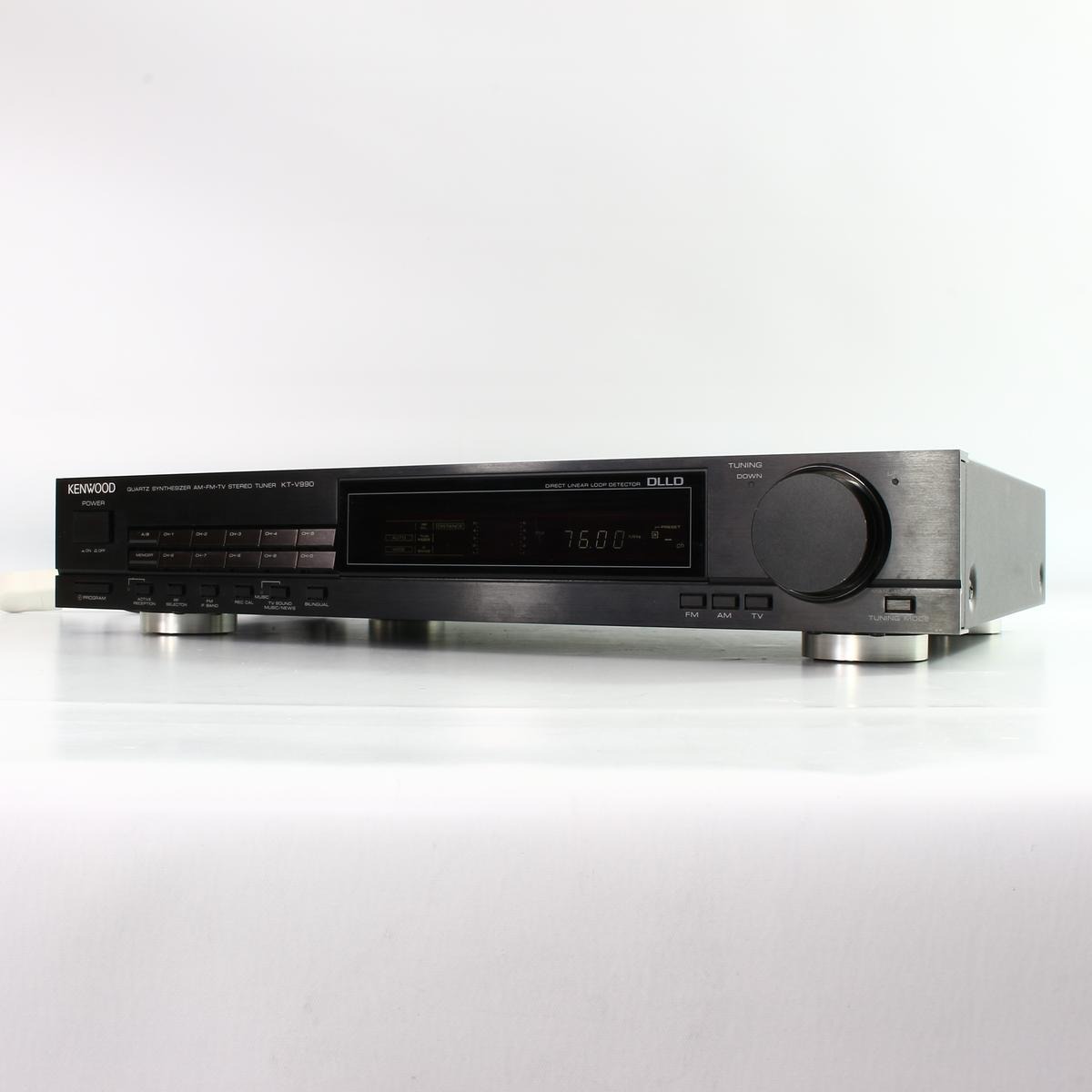 KENWOOD｜KT-V990｜AM/FM/TVチューナー｜ペンタクルサーキット搭載｜ケンウッド｜230536 | KUROMINET ...