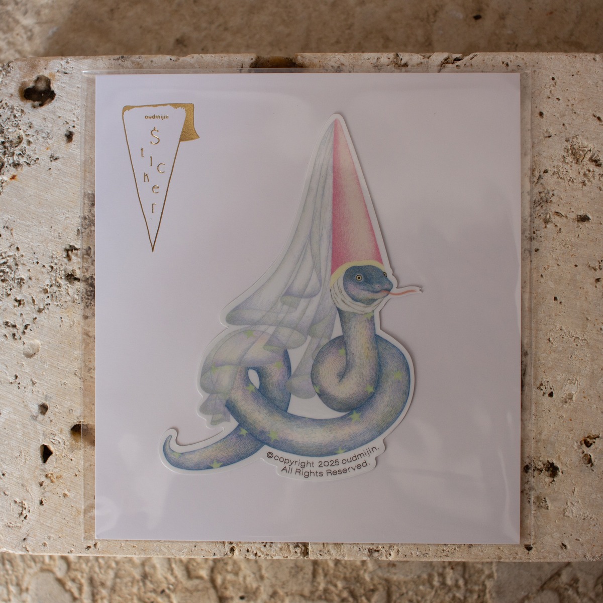 oudmijin ステッカー ヘビの妖精 | LETTER STAND lolo