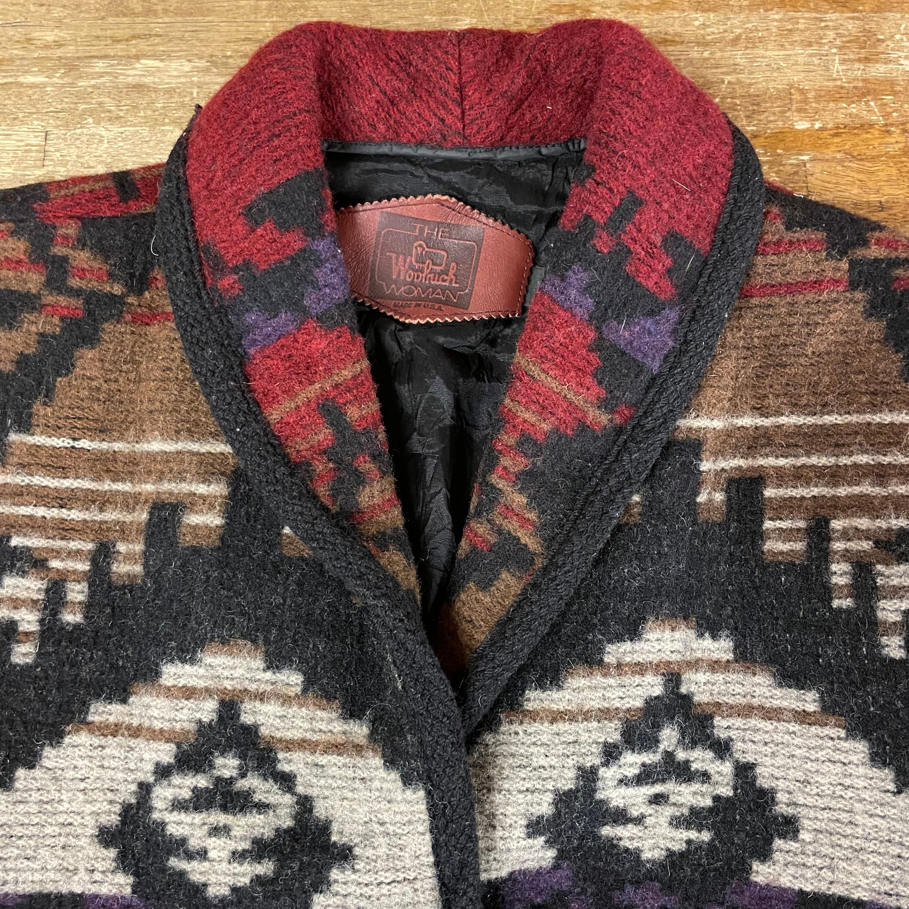 〜90's Wool rich Native Wool Jacket | DESERTSNOW