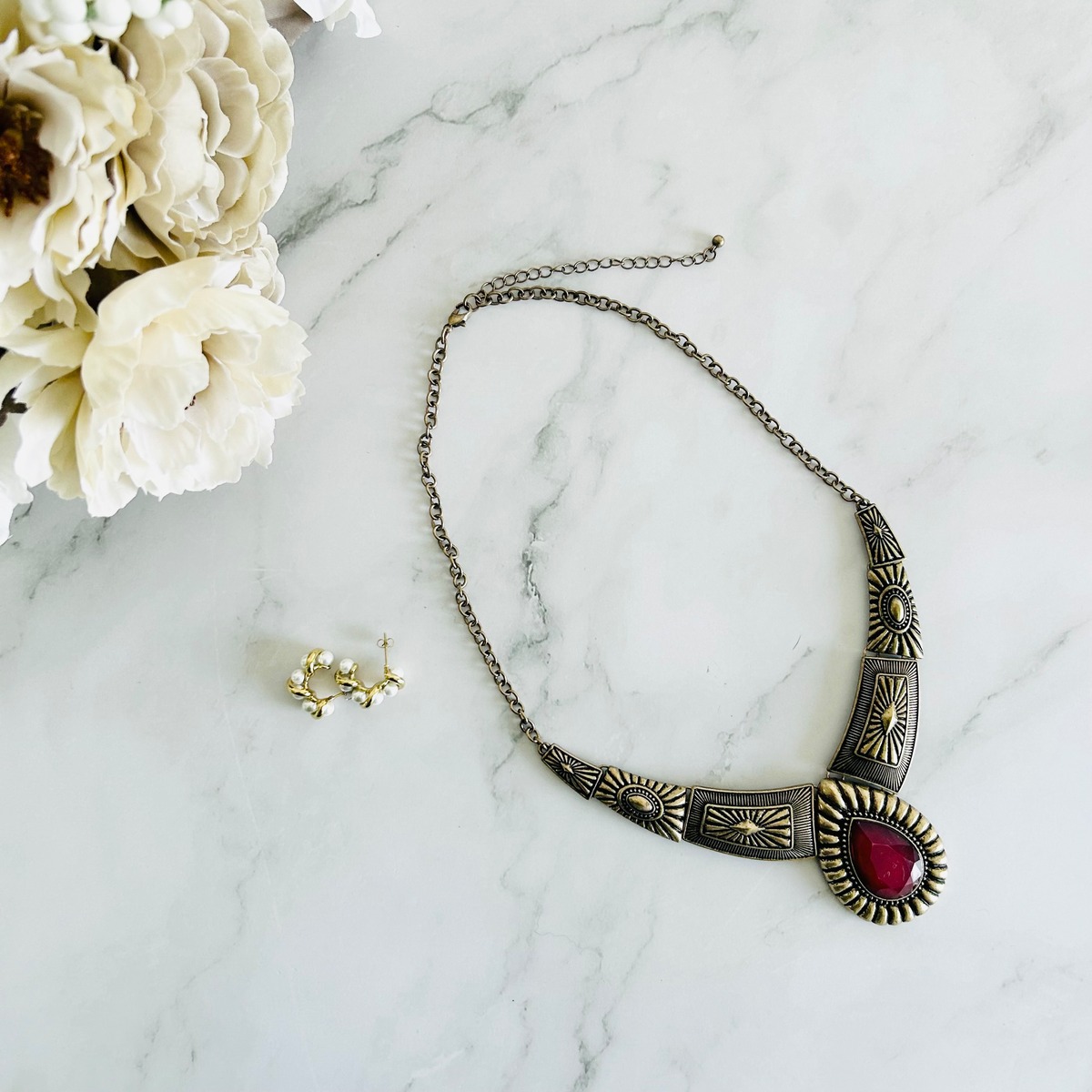 【392】アンティークネックレス | BELLA GENTE