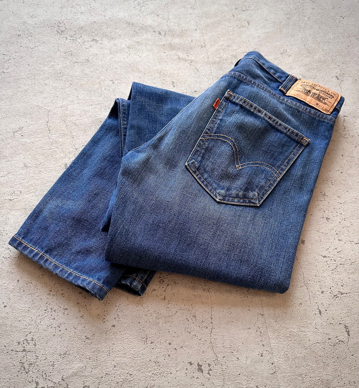 USA製 “ LEVI’S ” 606 Big-E SLIM TAPERED DENIM OLD LVC アメリカ製 リーバイス 606 ...