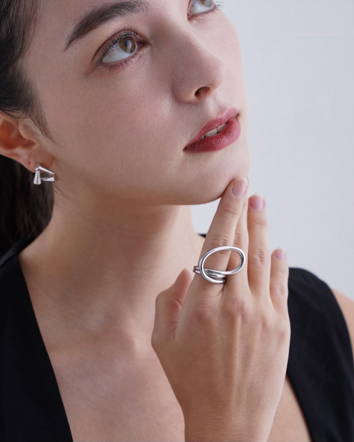 316L BIG eternal ring[silver]#r187 | CELINA