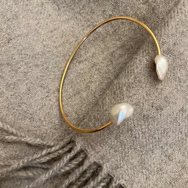 something pearl バングル（デンマーク製）※1週間以内にお届け | bracetique