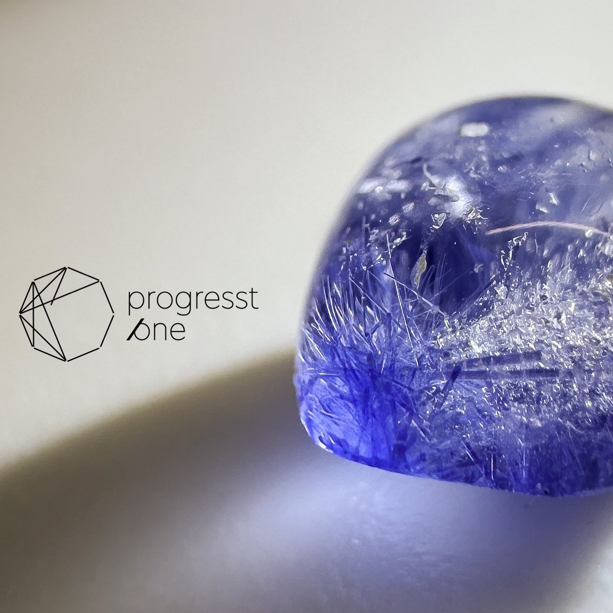デュモルチェライトインクォーツ1.84ct | progresstone