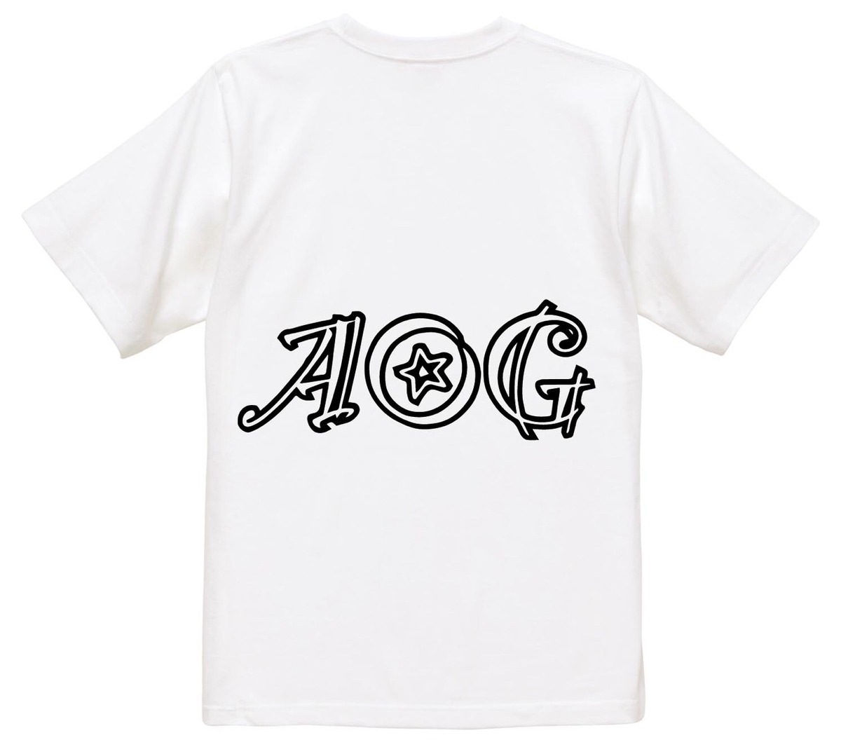 AOG LOGO T-SHIRT WHITE/BLACK | AOGofficial