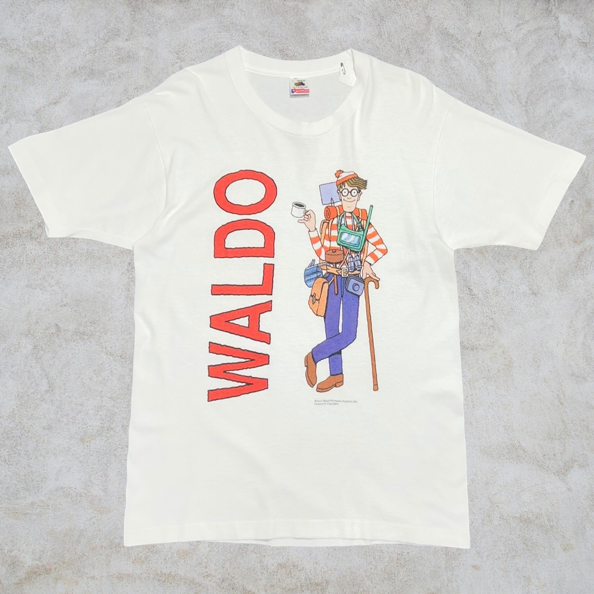 90's Where's Waldo Design Tee ''ウォーリーを探せ''【下北沢店】 | curb
