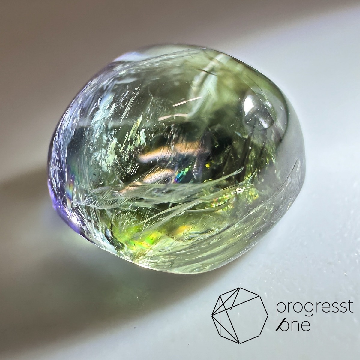 バイカラーゾイサイト3.83ct | progresstone