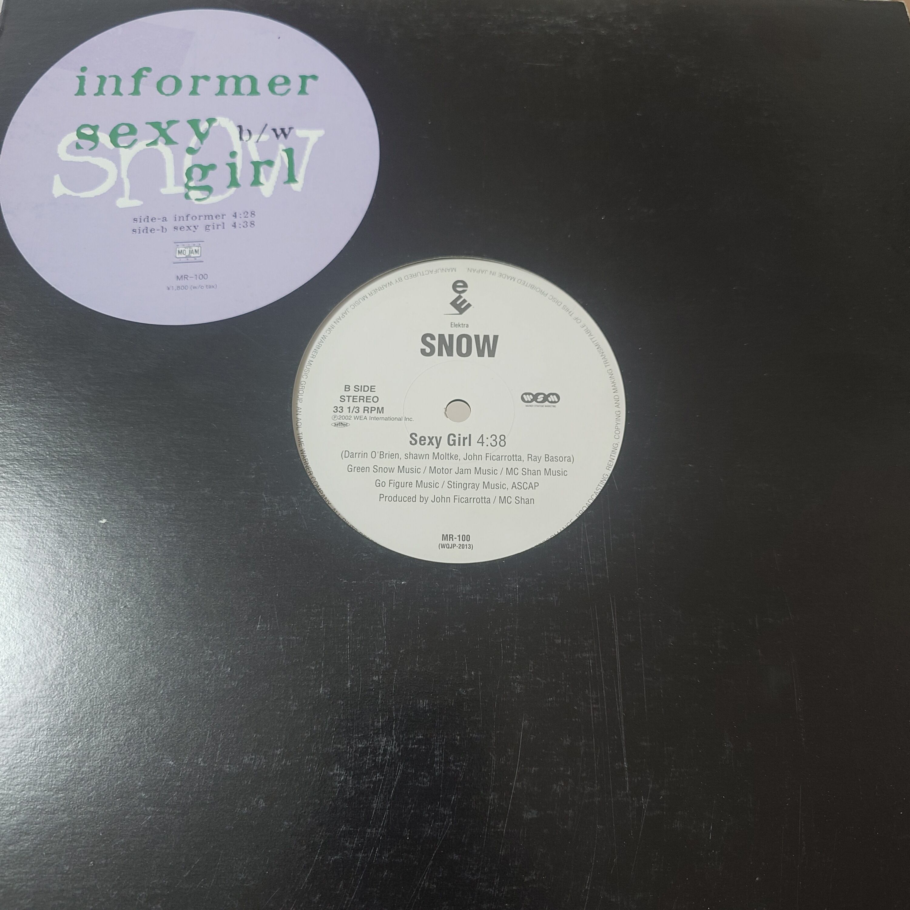 Snow - Sexy Girl / / Informer // Elektra 12inch / 早口 / レゲエ レコード ショップ ...