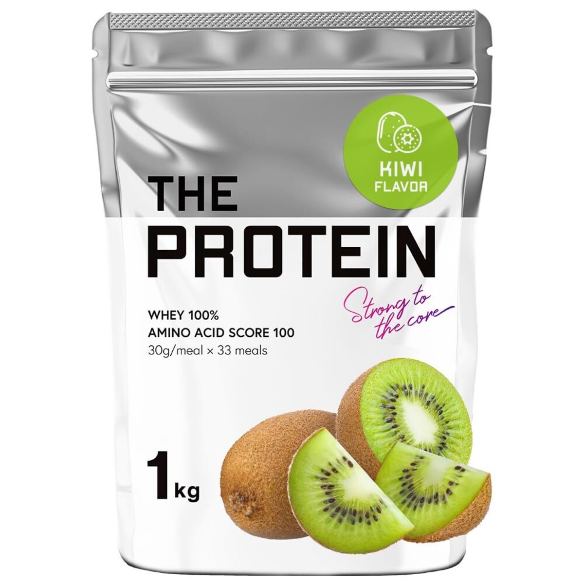 ザプロ ホエイプロテイン 1kg キウイ 風味 WPCプロテイン ぷろていん | kki2nd