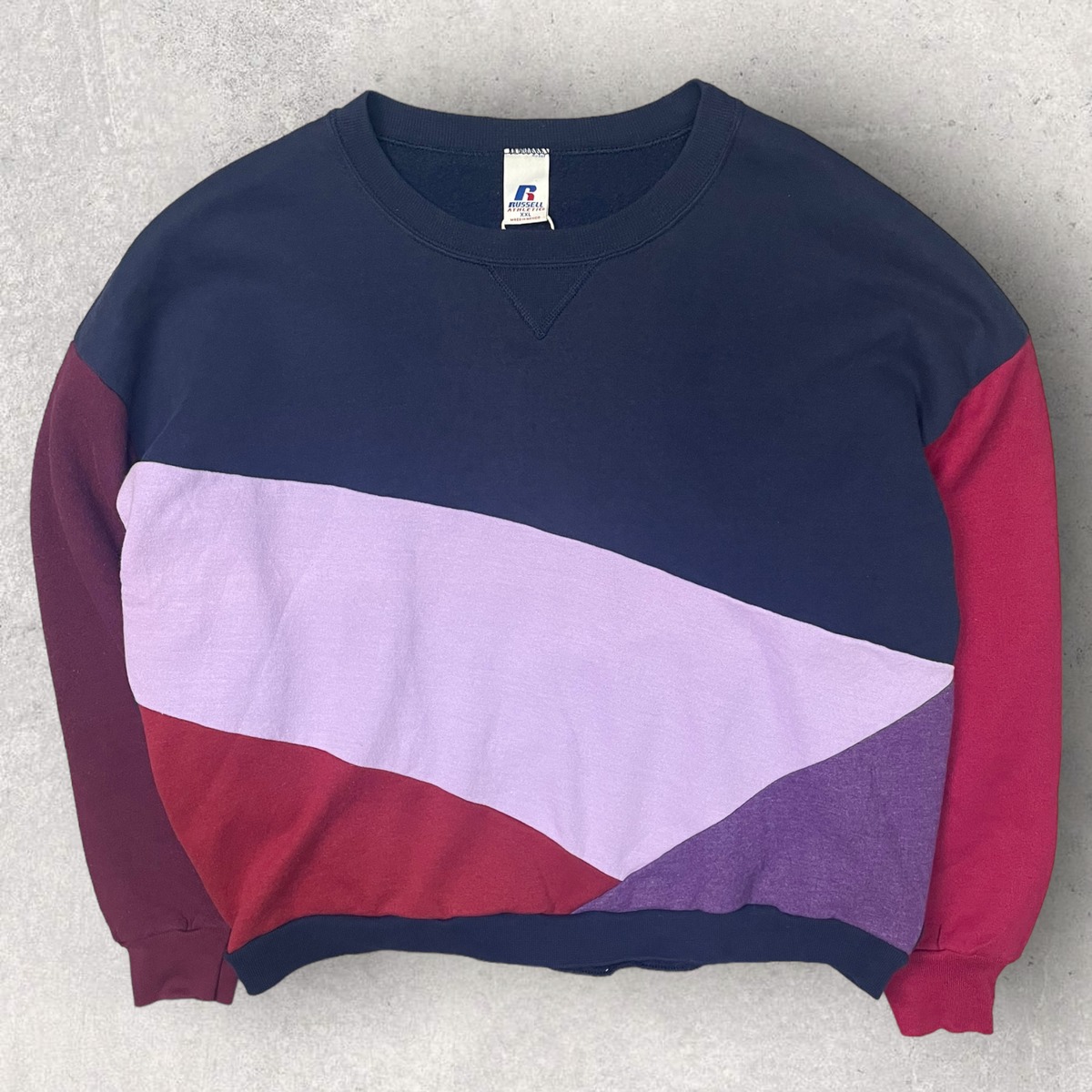 russel crazy pattern sweat 90s~ | focus