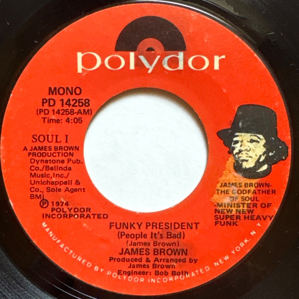 James Brown / Funky President (People It's Bad) | So Tough Records