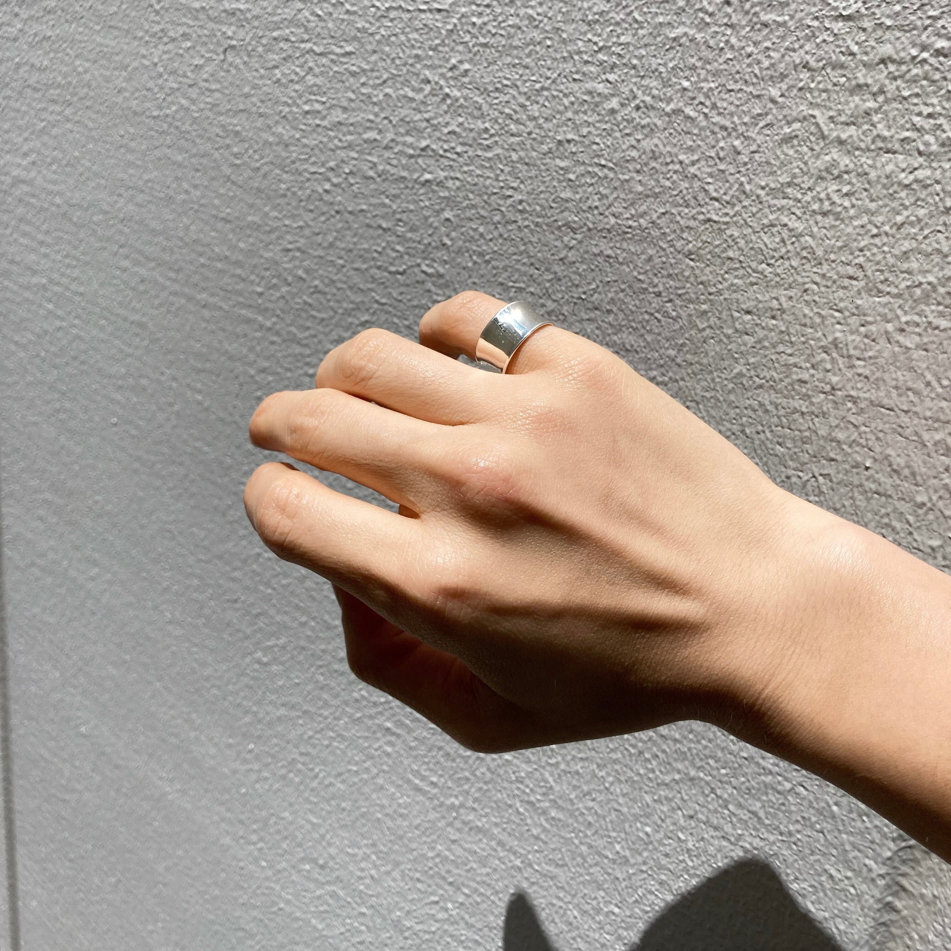 Smooth Ring 10mm幅 17号〜24号 【ご希望のサイズを備考欄にご記入下さい】 | unsung