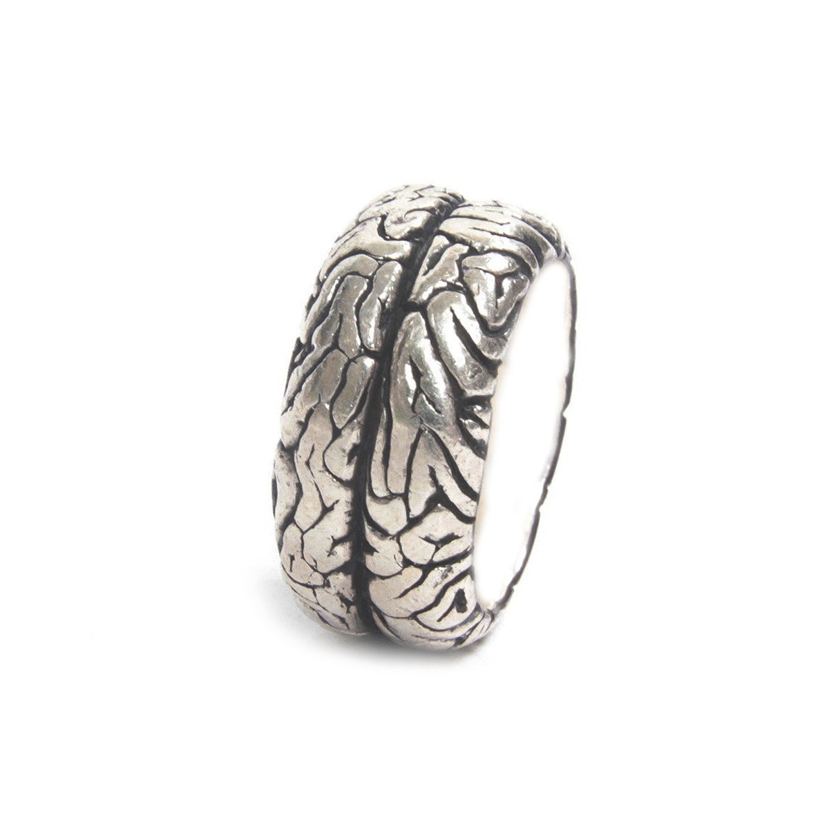 brain ring silver | Farimu
