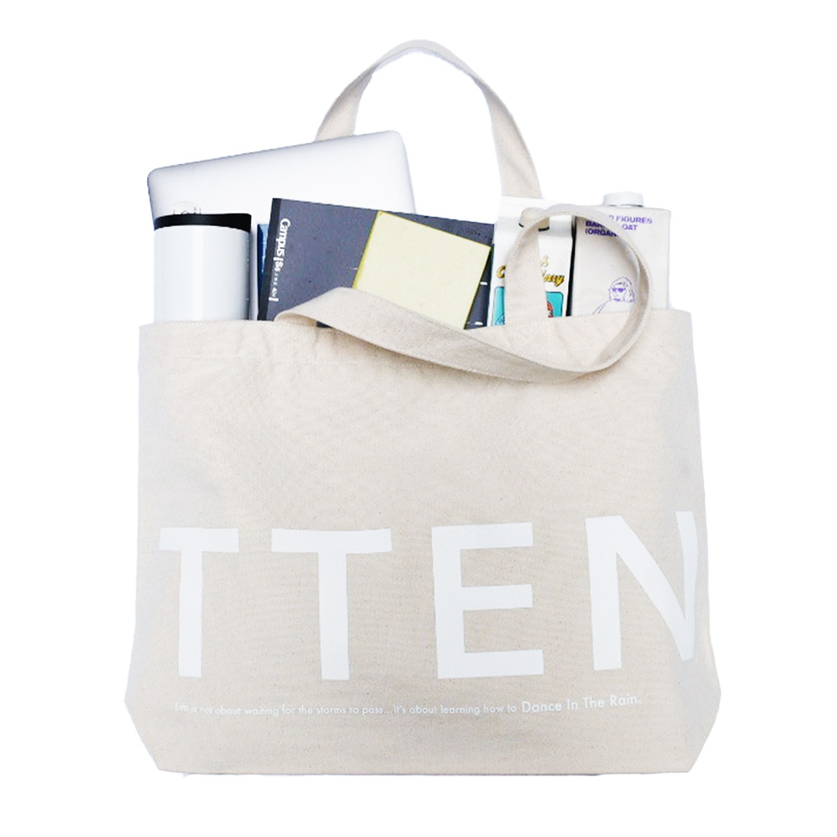 .OTTEN BIG TOTE BAG "WHITE" | .OTTEN