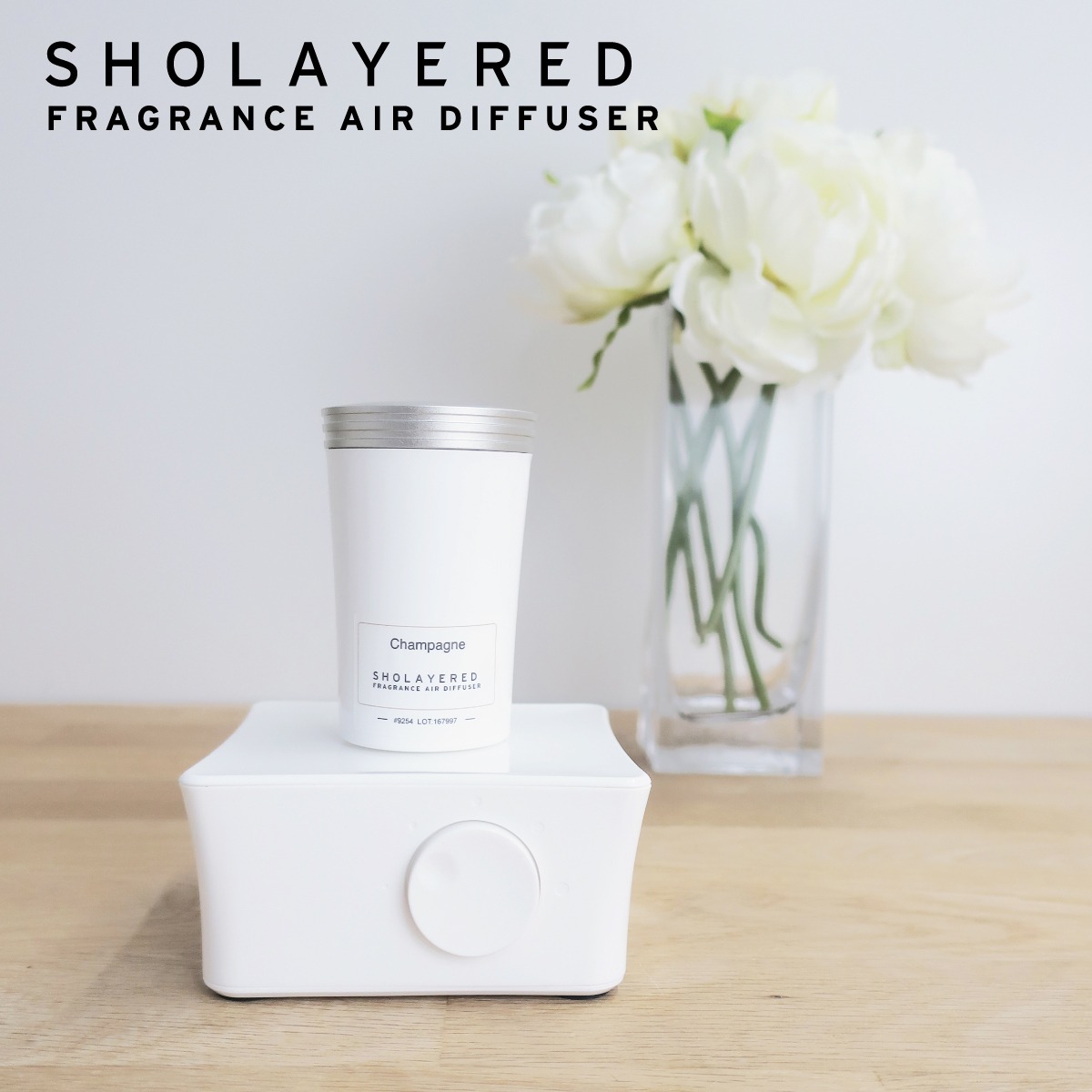 【本体】Air Diffuser SHOLAYERED エアディフューザー ショーレイヤード | OC fragrance.