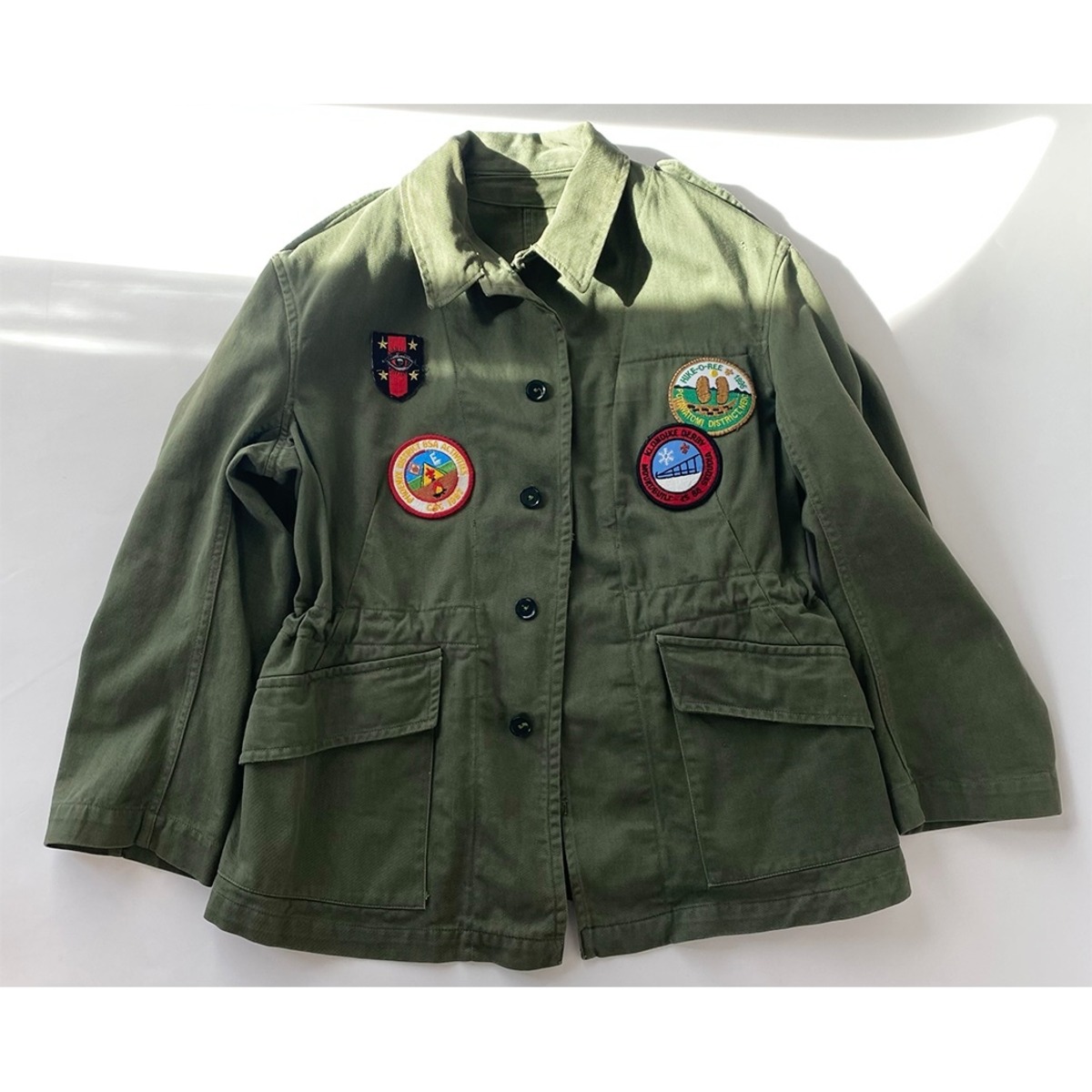 【1970~1990】vintage patch × military jackt | AYEC VINTAGE