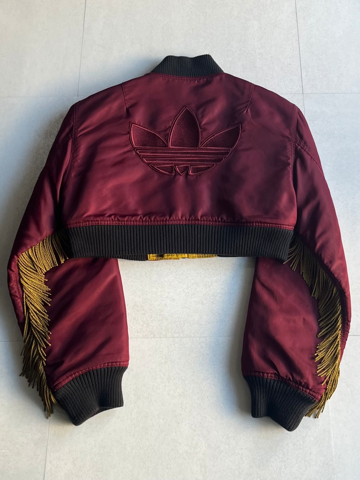"Jeremy scott&adidas"short length fringe jacket | GRIM