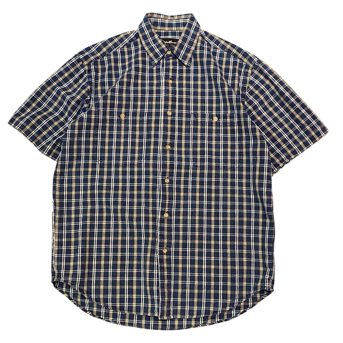 Eddie Bauer S/S Cotton Check Shirt | Take Used, Vintage, ＆ Art