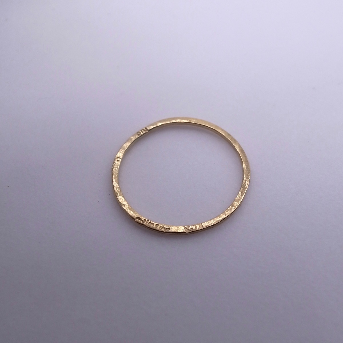 細ring / k18gold | muimaur