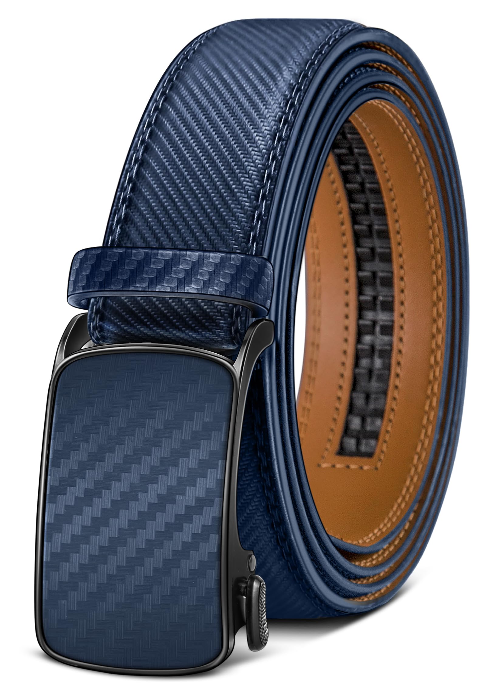 Bulliant Men's Ratchet Belt Nontrimmmmable-Click Belt Adgatable for Men ...