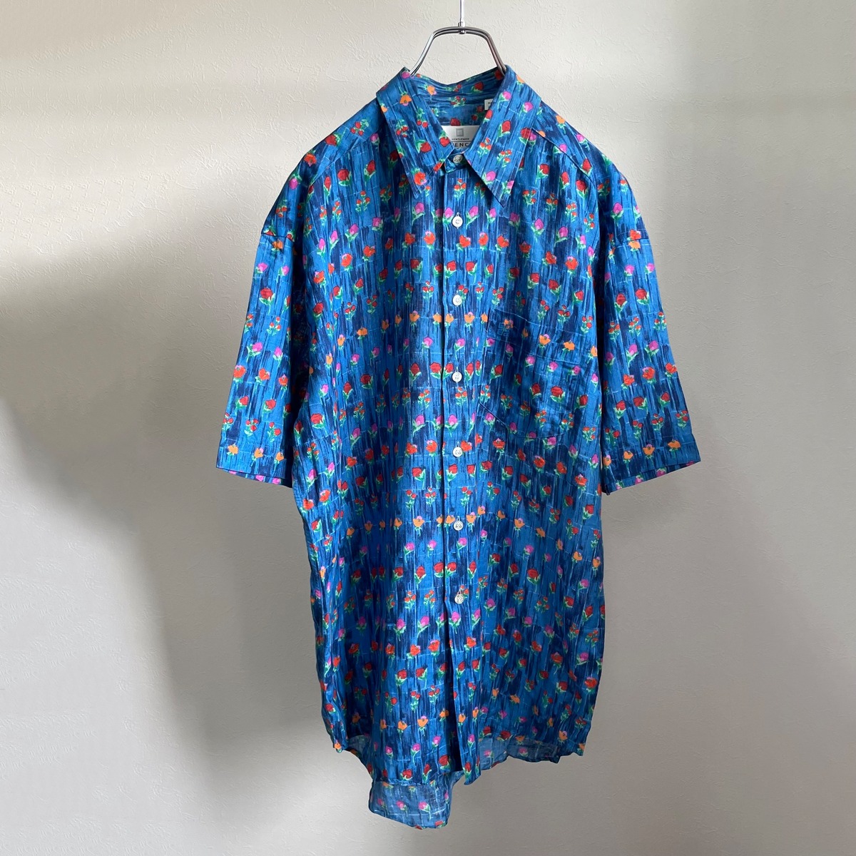 GIVENCHY / flower pattern shirt / 90's | ROOM