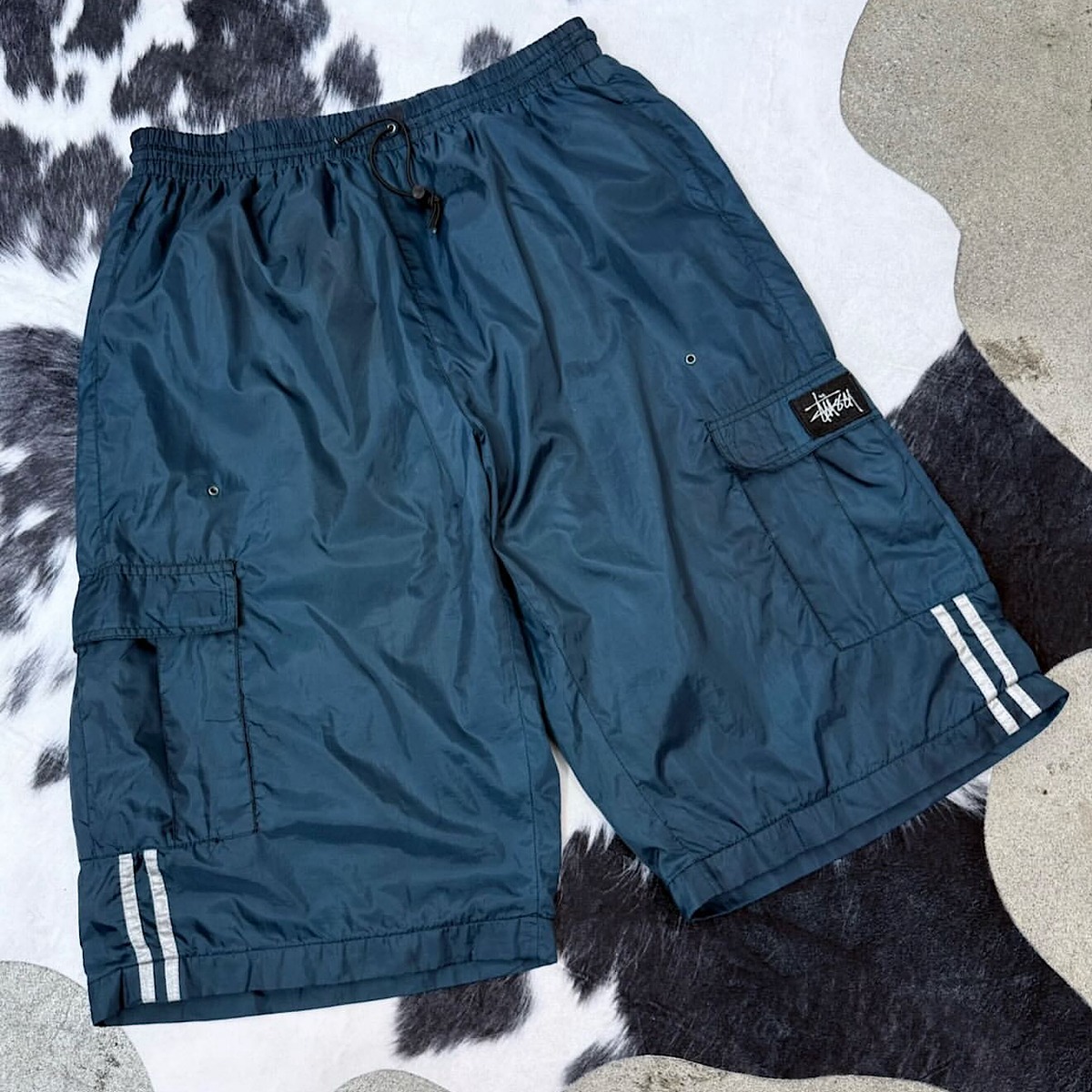 90's Stussy Cargo Shorts " Bootleg" | QOOP