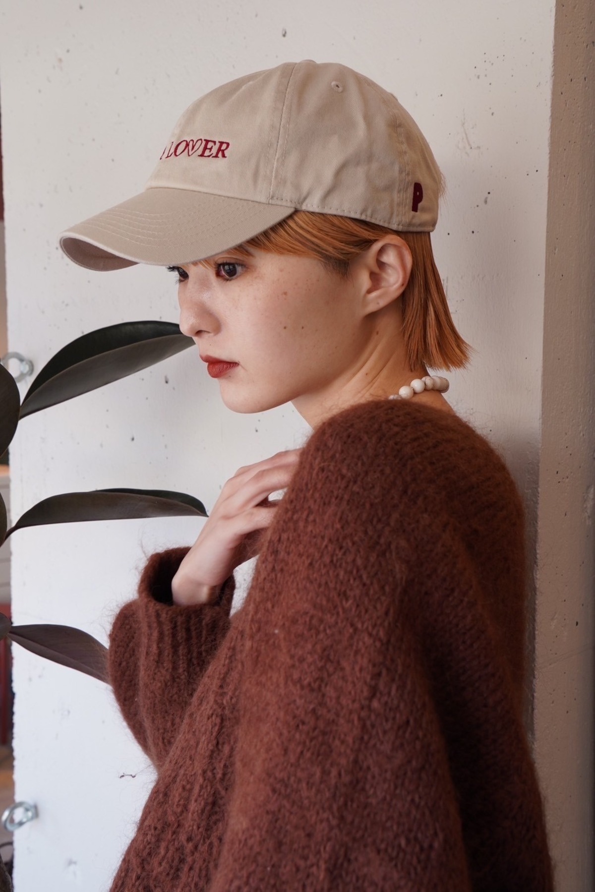 original"SPICE LOVER"cap【beige】 | pollen