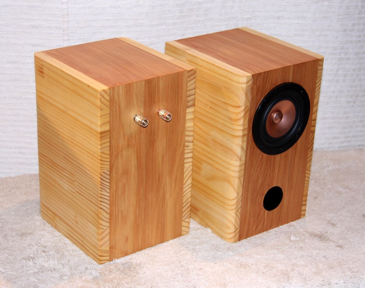 10cm SP BOX（穴加工 ターミナル取り付け済み） | solo una cosa