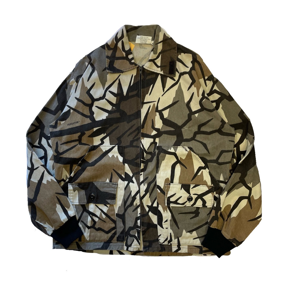 90’s PREDATOR CAMOUFLAGE hunting jacket made in usa | SKIPSKIP