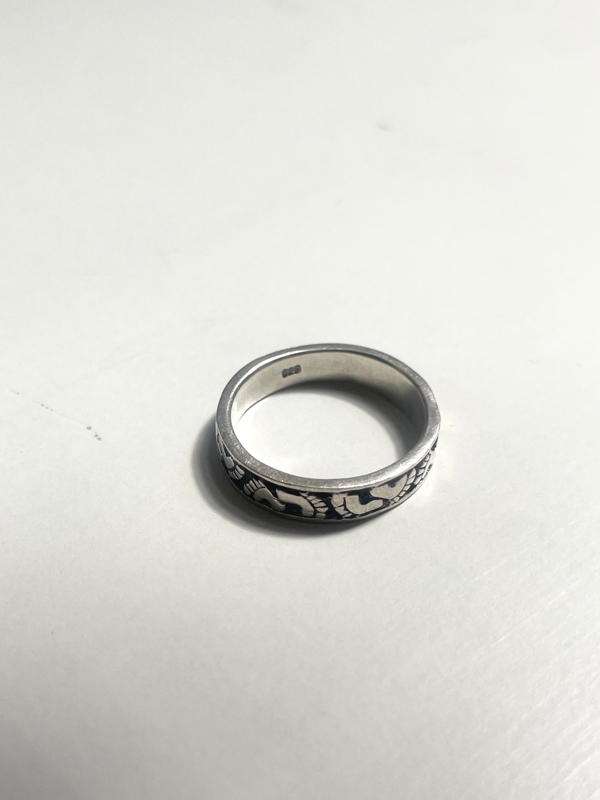 " Silver design ring " silver 925 「Footprints」 | Knot Co. Ltd.